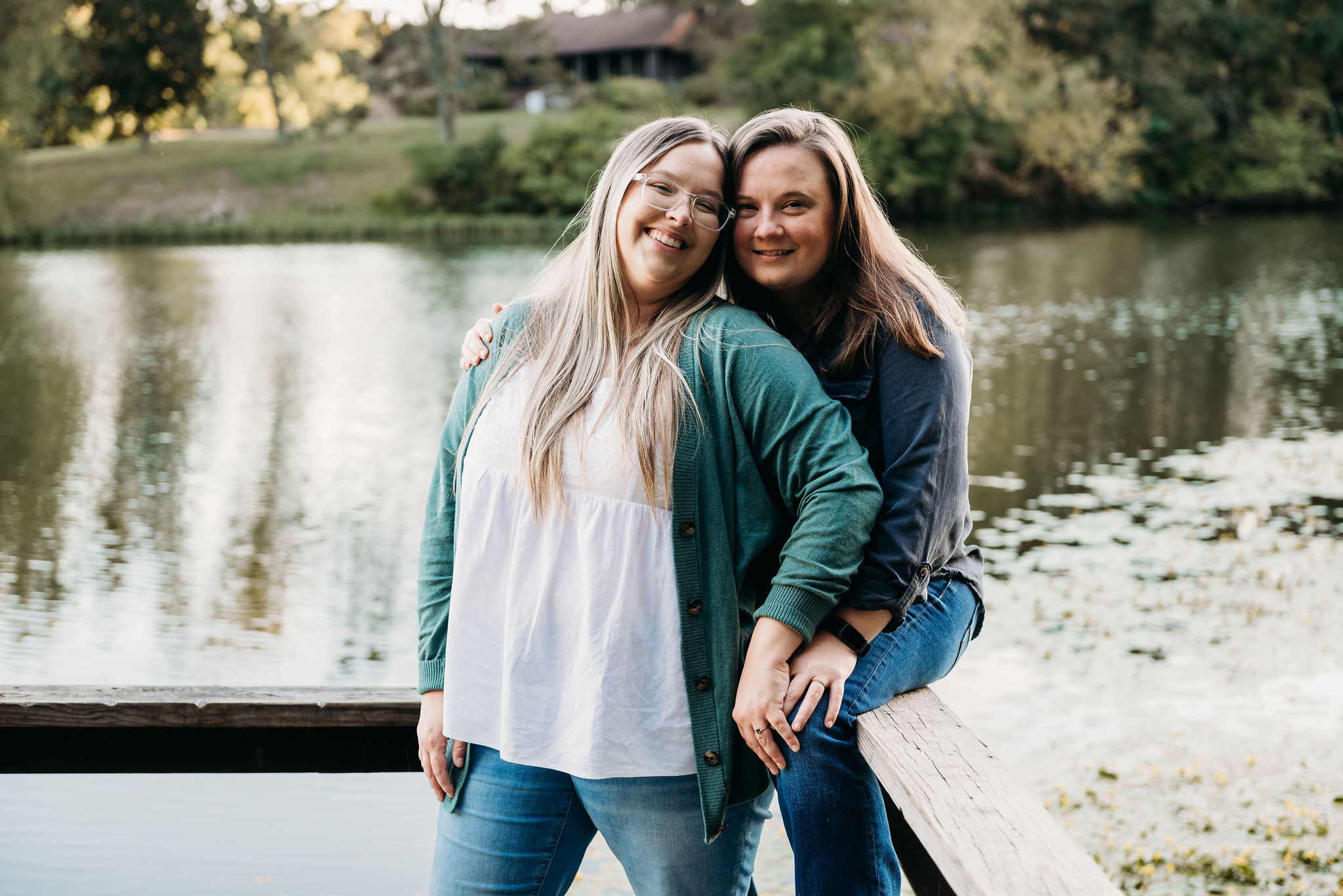 Lake Weddington Love: Madison and Callie’s Engagement Session ...