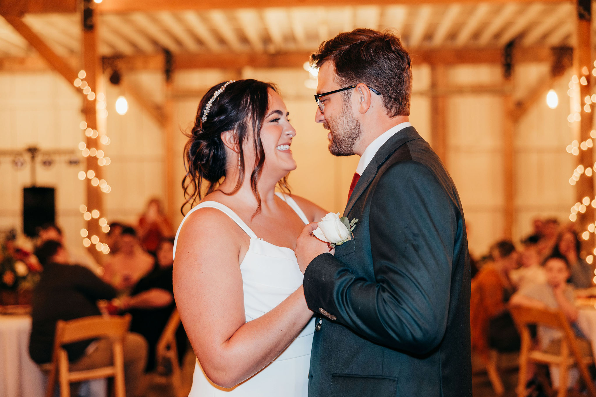 Enchanting Indoor Barn Wedding with Alex and Robert at The Silos ...