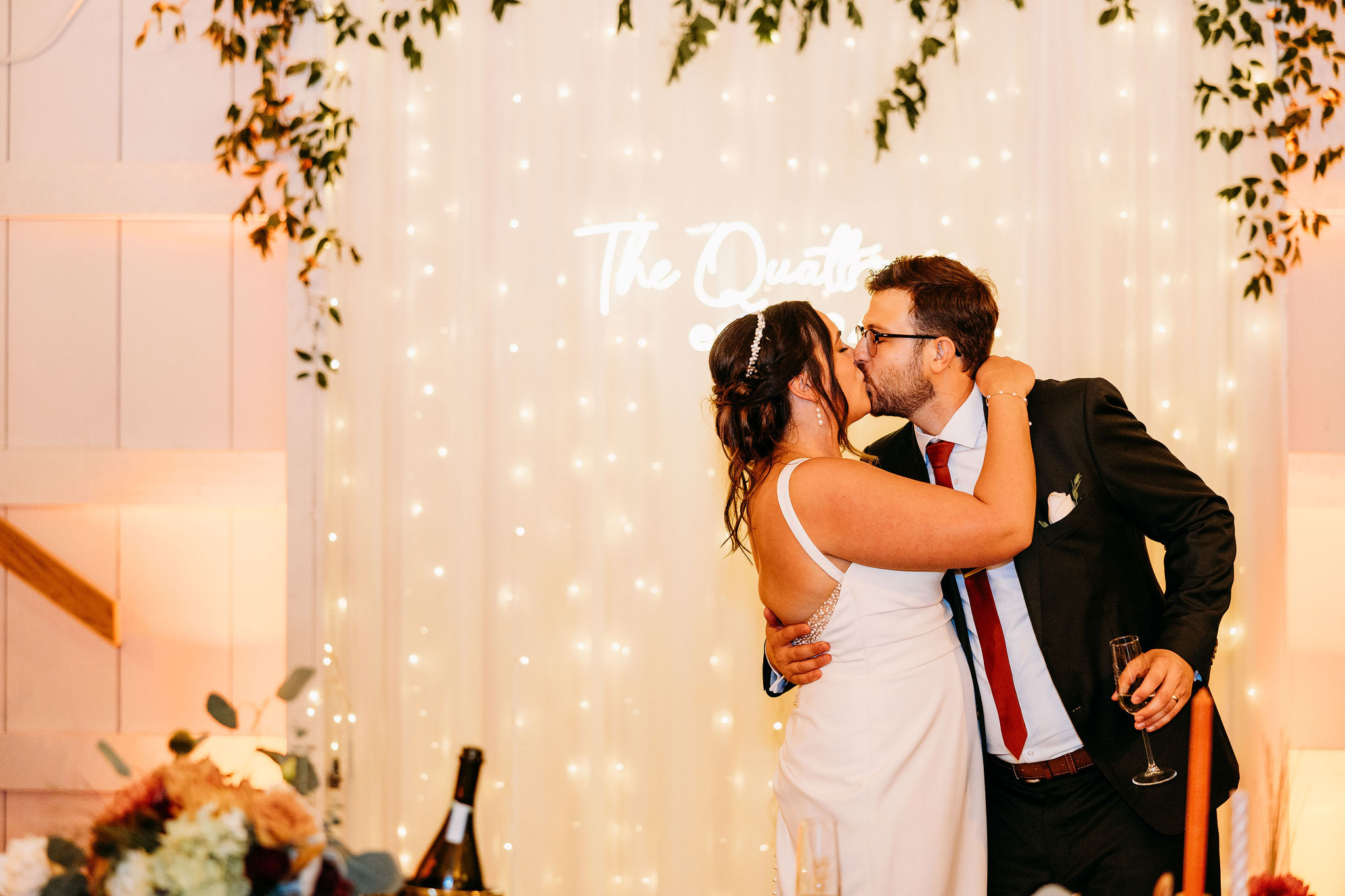 Enchanting Indoor Barn Wedding with Alex and Robert at The Silos ...