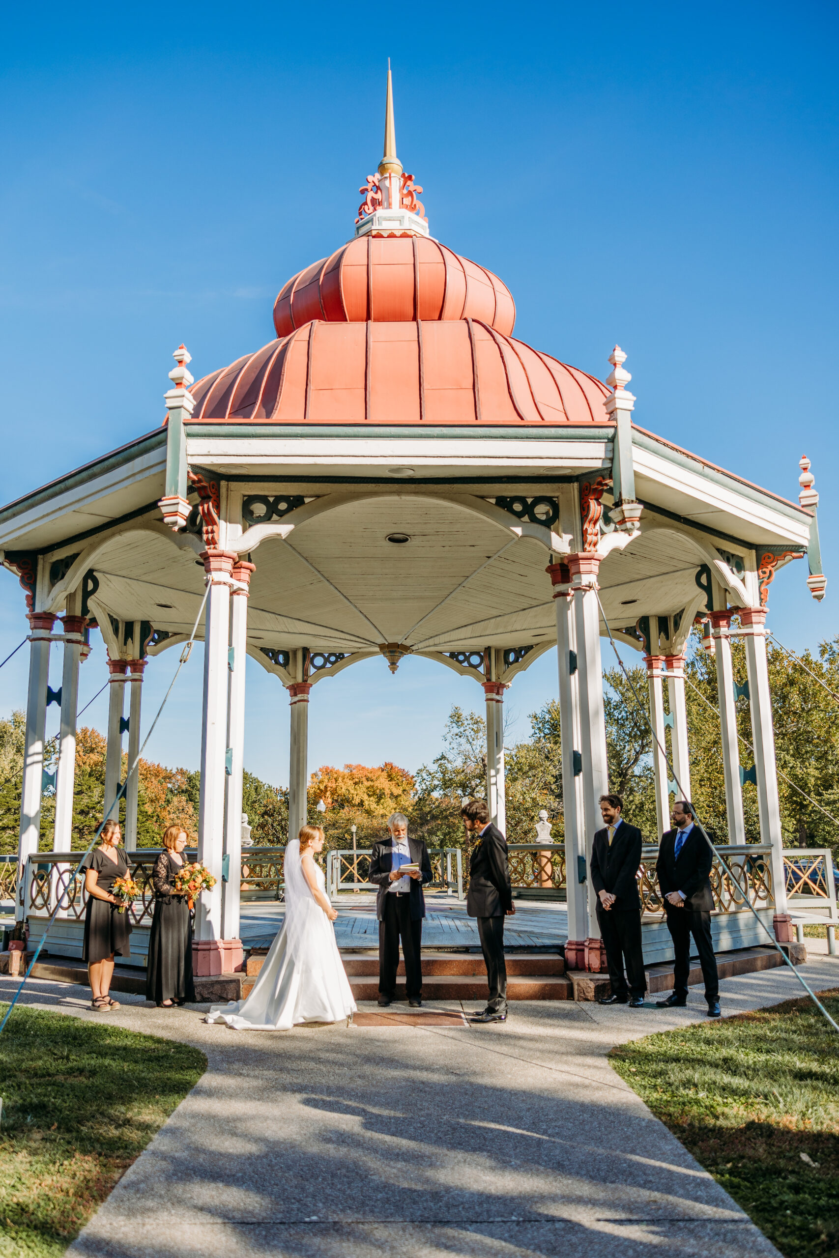 Courtney and Sam's Wedding Story at Tower Grove Park ...