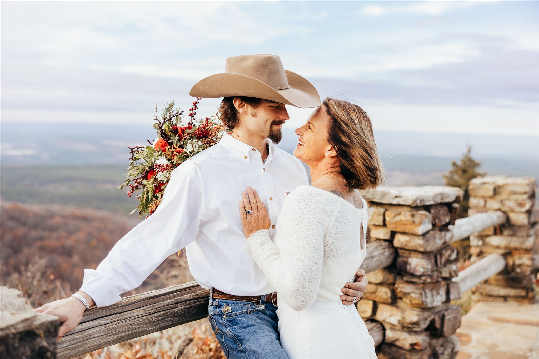 Mount Magazine Memories: Lucy and Ethan's Winter Elopement ...